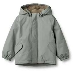Winterjacke Wheat "Wheat Jacket Emil", Jungen, Gr. 80, thunder sky, 100% Polyester, unifarben, normal, ohne Ausschnitt, Jacken Winterjacke, winddicht
