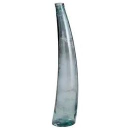 Bodenvase Gilde "Bodenvase Bleu", blau, B:20cm H:100cm T:20cm &Oslash;:20cm, Glas, Vasen