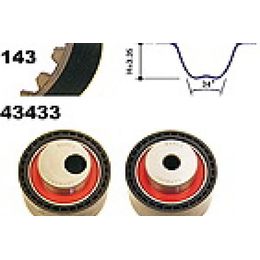 MAPCO Zahnriemensatz 23433 f&uuml;r GM Peugeot Citro&euml;n LANCIA Fiat Suzuki