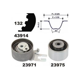 MAPCO Zahnriemensatz 23914 f&uuml;r Volvo