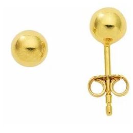 Adelia&acute;s Paar Ohrh&auml;nger ADELIA ́S "Ohrstecker Ohrringe 585 Gold ( 14K ) &ndash; Goldohrringe", gold, Ohrringe, Damen, Damen, Gold, Goldohrringe