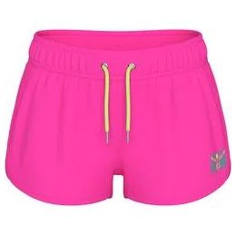Badeshorts Chiemsee, Damen, Gr. XXL (44), knockout pink, Polyester, Badehosen Badeshorts