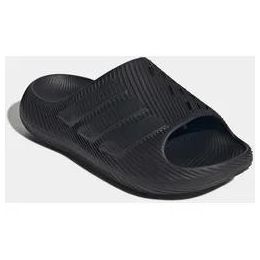 Badesandale Adidas SPORTSWEAR "PURECHILL SLIDES", Herren, Gr. 47, core schwarz, carbon, carbon, Synthetik, Schuhe, Badelatschen