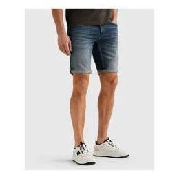PME-Legend Shorts PME LEGEND "NIGHTFLIGHT SHORTS", Herren, Gr. 38, N-Gr, mid used blau, Web, Obermaterial: 98% Baumwolle, 2% Elasthan, Hosen Shorts, Sommerhose