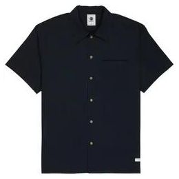 Kurzarmhemd Element "Coolmax Seer", Herren, Gr. L, US-Gr&ouml;&szlig;en, blau seersucker stripes, Obermaterial: 46% Microfaser, 33% Microfaser, 21% Microfaser;, Hemden