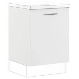 W&auml;scheschrank IMPULS K&Uuml;CHEN "Valencia", Breite/H&ouml;he: 60/72,3 cm, mit Soft-Close", wei&szlig;, B:60cm H:72,3cm T:57,6cm, Dekorfolie, Holzwerkstoff, Schr&auml;nke, vormontiert, mit Auszug, mit Waschek&ouml;rben