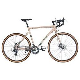 Gravelbike WYNN "GRL5.0" Gr. 54, gold, gold, Fahrr&auml;der, 54cm, 28 Zoll (71,12cm) hinten: 28 Zoll (71,12cm)