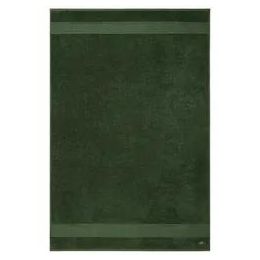 Badetuch Lacoste "LLECROCO", vert, B:100cm L:150cm, Frottier, Obermaterial: 100% Baumwolle, Handt&uuml;cher, Badetuch, mit Label-Applikationen und Bord&uuml;re