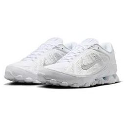 Sneaker Nike SPORTSWEAR "Reax 8", Herren, Gr. 46, wei&szlig;, metallic silber, pure platinum, Synthetik, Schuhe Sneaker, inspiriert vom Design des Nike Shox