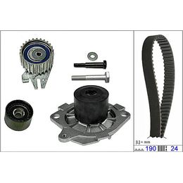 SCHAEFFLER INA Wasserpumpe + Zahnriemensatz 530062230 f&uuml;r LANCIA ALFA ROMEO Fiat