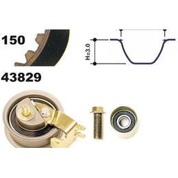 MAPCO Zahnriemensatz 23831 f&uuml;r VW SKODA VAG