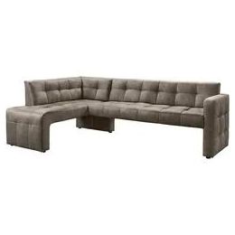 Essbank exxpo - SOFA FASHION "Barista, bequem und elegant, hohe Bodenfreiheit", dolphin, B:245cm H:83cm T:159cm, Sitzb&auml;nke, Essbank, Eckbank Barista bequem und elegant, hochwertige Detailverarbeitung