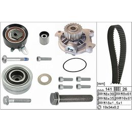 INA Wasserpumpe + Zahnriemensatz 530048230 f&uuml;r VW
