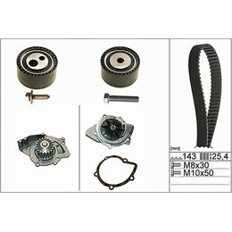 INA Wasserpumpe + Zahnriemensatz 530044730 f&uuml;r Peugeot