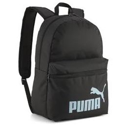 Rucksack Puma "PHASE BACKPACK", Puma schwarz, seafoam, Rucks&auml;cke, Damen, Netz, Polyester, unifarben, Rucksack, mit Zwei-Wege-Rei&szlig;verschluss am Hauptfach, mit seitlicher Mesh-Tasche