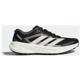 Trailrunningschuh Adidas TERREX "AGRAVIC LT", Damen, Gr. 40, core schwarz, grau one, sanftes wei&szlig;, Synthetik, Textil, Schuhe