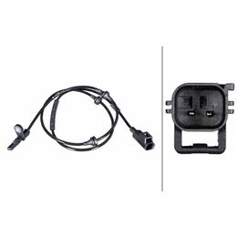 Hella Sensor, Raddrehzahl 6pu358216421 Vorderachse f&uuml;r LAND ROVER