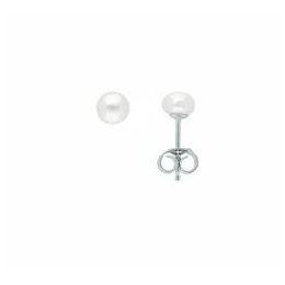 Adelia&acute;s Paar Ohrstecker ADELIA ́S "Perlen Ohrstecker Ohrringe 925 Silber &ndash; Silberohrringe Perle", silber, Ohrringe, Damen, Damen, Silber 925 (Sterlingsilber), Silberohrringe Perle