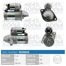 MEAT & DORIA MEAT & DORIA Starter 5020030 f&uuml;r Opel ISUZU Vaughall