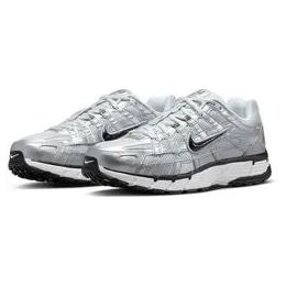 Sneaker Nike SPORTSWEAR "WMNS P-6000", Herren, Gr. 38,5, wei&szlig;, schwarz, metallic silber, Textil, Schuhe Sneaker