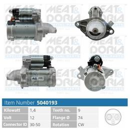 MEAT & DORIA MEAT & DORIA Starter 5040193 f&uuml;r TOYOTA
