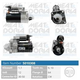 MEAT & DORIA MEAT & DORIA Starter 5010308 f&uuml;r Ford LANCIA