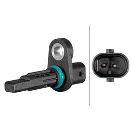 Hella Sensor, Raddrehzahl 6pu358216691 Hinterachse f&uuml;r Mercedes