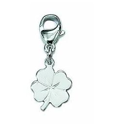 Adelia&acute;s Charm-Einh&auml;nger ADELIA ́S "Charm Anh&auml;nger Kleeblatt 925 Silber &ndash; Silberanh&auml;nger Kleeblatt", silber, Charms, Damen, Silber 925 (Sterlingsilber), Silberanh&auml;nger Kleeblatt