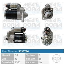 MEAT & DORIA MEAT & DORIA Starter 5035786 f&uuml;r MITSUBISHI RENAULT