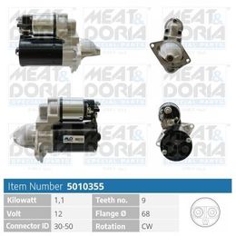 MEAT & DORIA MEAT & DORIA Starter 5010355 f&uuml;r Opel Citro&euml;n/Peugeot GM