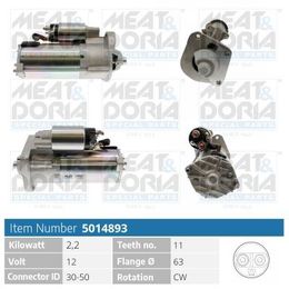 MEAT & DORIA MEAT & DORIA Starter 5014893 f&uuml;r Volvo Ford