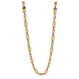 Adelia&acute;s Kette ohne Anh&auml;nger ADELIA ́S "Unisex Halskette &ndash; Plattenkette aus Edelstahl 60 cm", gold, Halsketten, Damen, 60cm, Edelstahl, Geschenkidee: zeitlos und vielseitig