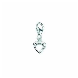 Adelia&acute;s Charm Herz ADELIA ́S "Charm Herzanh&auml;nger 925 Silber &ndash; Silberanh&auml;nger Herz", silber, Charms, Damen, Silber 925 (Sterlingsilber), Silberanh&auml;nger Herz
