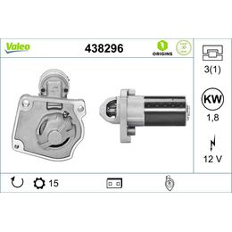 Valeo Starter 438296 f&uuml;r DS