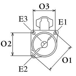 HC-CARGO Starter f032113254 f&uuml;r Peugeot Fiat MITSUBISHI TOYOTA