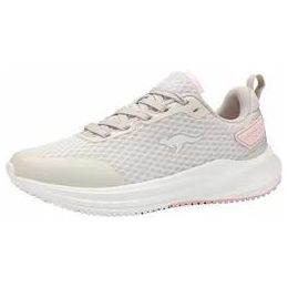 Sneaker Kangaroos "K-RDW FAM", Herren, Gr. 41, sandwei&szlig;, frost pink, Mesh, Synthetik, Schuhe Sneaker