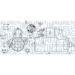 MAGNETI MARELLI Starter 063721521010 f&uuml;r VW