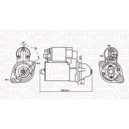 MAGNETI MARELLI Starter 063721412010 f&uuml;r BMW