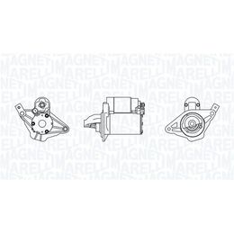 MAGNETI MARELLI Starter 063720600310 f&uuml;r TOYOTA