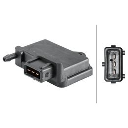 Hella Sensor, Saugrohrdruck 6pp358152171 f&uuml;r Citro&euml;n/Peugeot VW Audi MWM