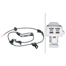 Hella Sensor, Raddrehzahl 6pu012679721 Hinterachse rechts f&uuml;r KIA