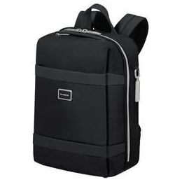 Notebookrucksack Samsonite, Gr. B/H/T: 23cm x 32cm x 12cm, schwarz, Polyester, Rucks&auml;cke, edles Design