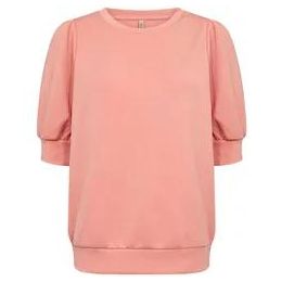Kurzarmhemd soyaconcept "Soya Concept T-shirt SC-BANU", Herren, Gr. S, Normalgr&ouml;&szlig;en, 4635 peach pink, Obermaterial: 48% Modal, 48% Polyester, 4% Elasthan, Hemden