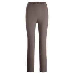 Schlupfhose GOLDNER "Kurzgr&ouml;&szlig;e Schlupfhose CARLA in Super-Stretch", Damen, Gr. 23, K-Gr, beige (taupe), Obermaterial: 72% Viskose CV. 25% Polyamid PA. 3% Elasthan EL., normal, Hosen Schlupfhose, Superelastisch