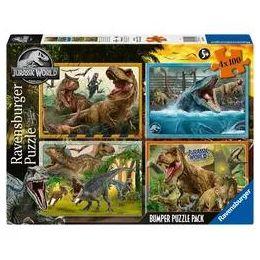 Puzzle Ravensburger "Jurassic Park, Willkommen in der Jurassic World", bunt, Puzzles, KinderB:36cm H:26cm, Pappe, Motiv, Made in Europe, B:36cm H:26cm