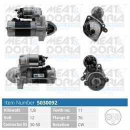 MEAT & DORIA MEAT & DORIA Starter 5030092 f&uuml;r BMW