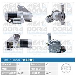 MEAT & DORIA MEAT & DORIA Starter 5035080 f&uuml;r MITSUBISHI ALFA ROMEO Chrysler