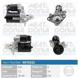 MEAT & DORIA MEAT & DORIA Starter 5010322 f&uuml;r ROVER BMW