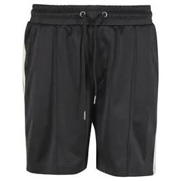 Shorts Urban Classics "Urban Classics Tennis Core Shorts", Herren, Gr. XXL, US-Gr&ouml;&szlig;en, schwarz, 100% Polyester, normal, Hosen Shorts