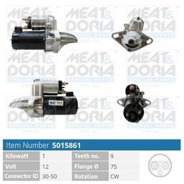 MEAT & DORIA MEAT & DORIA Starter 5015861 f&uuml;r HONDA KIA